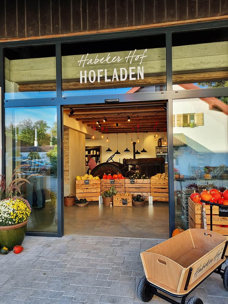 Hereinspaziert beim Habeker Hof in Haar